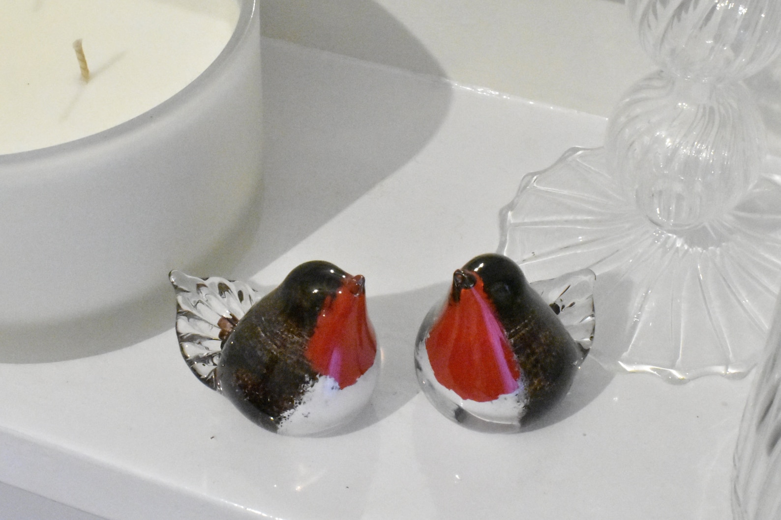 Art Glass Robin - Etsy UK