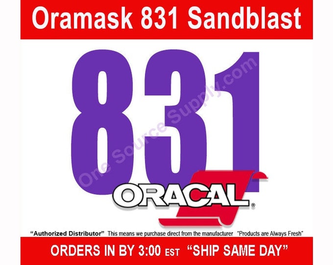 12 X 5yd Oracal 831 Oramask Sandblast Mask - Etsy