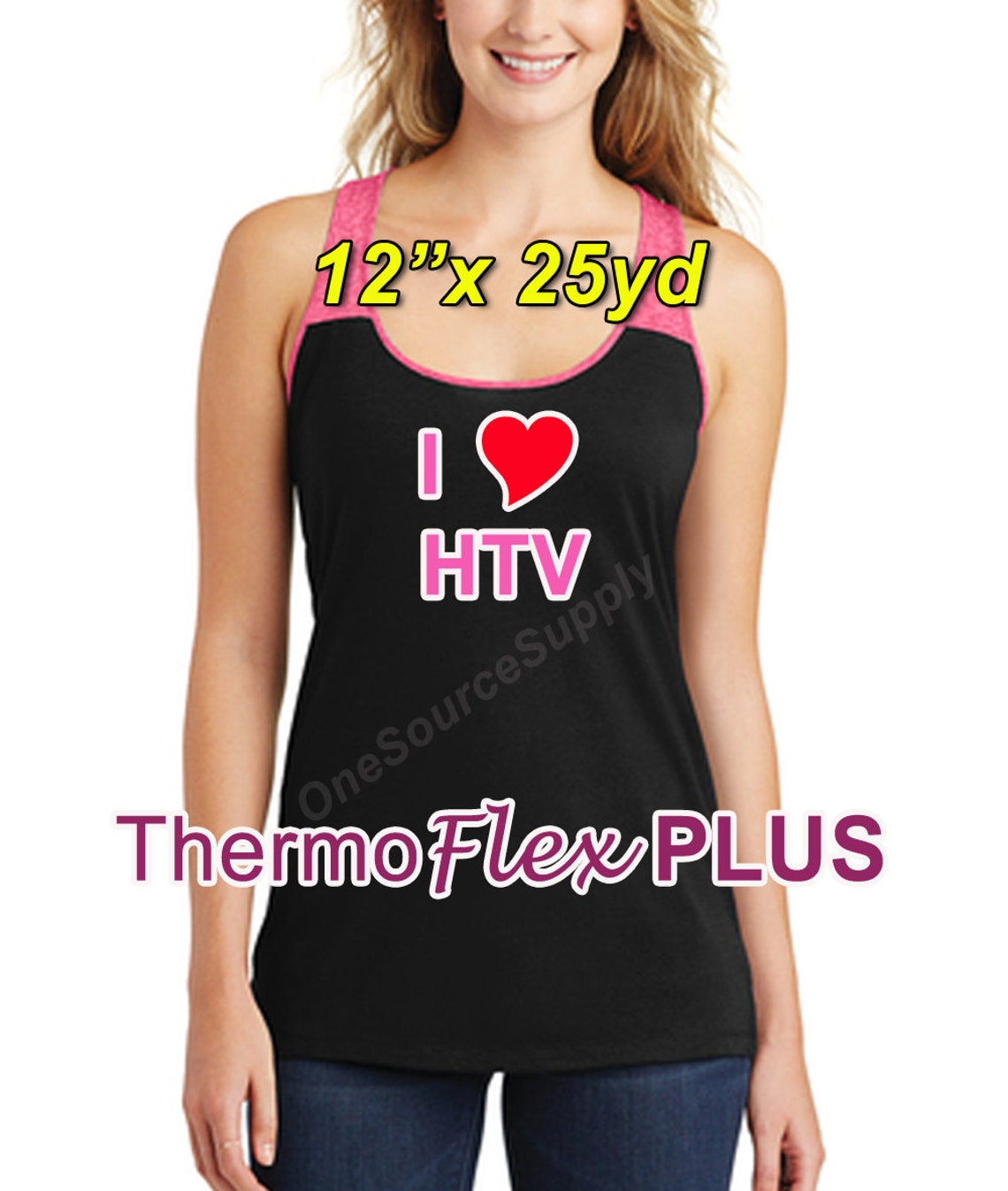 12"x 25yd / Thermoflex Plus - Heat Transfer Vinyl - HTV - Etsy