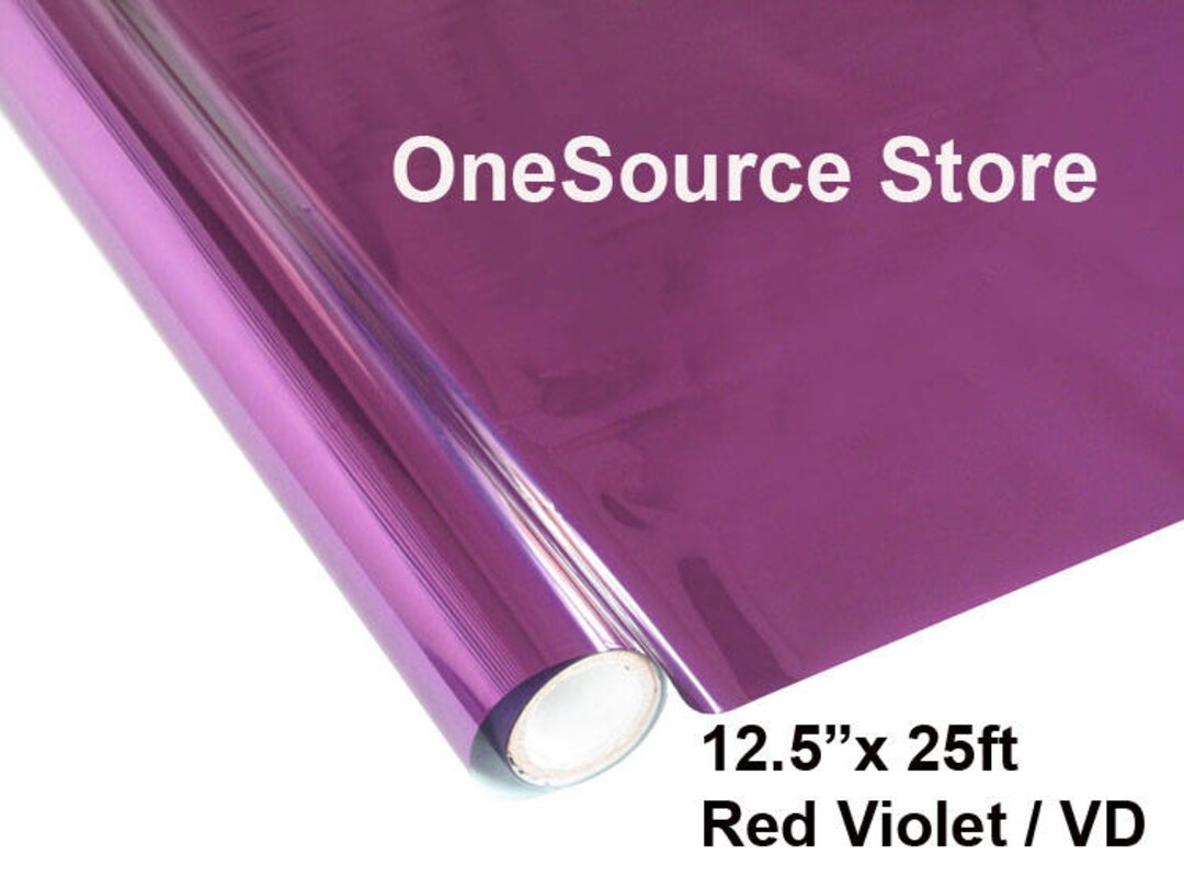 HTV Textile Foil* / 12.5 "x 25 Ft / Red Violet / VD - Different Process ...