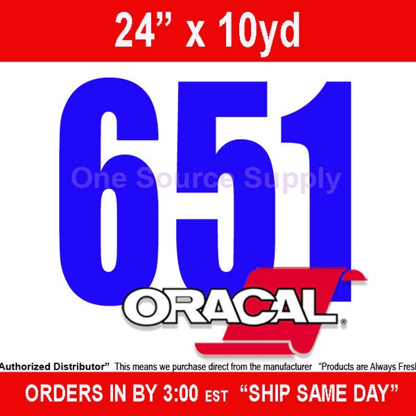 Oracal 651 - Etsy