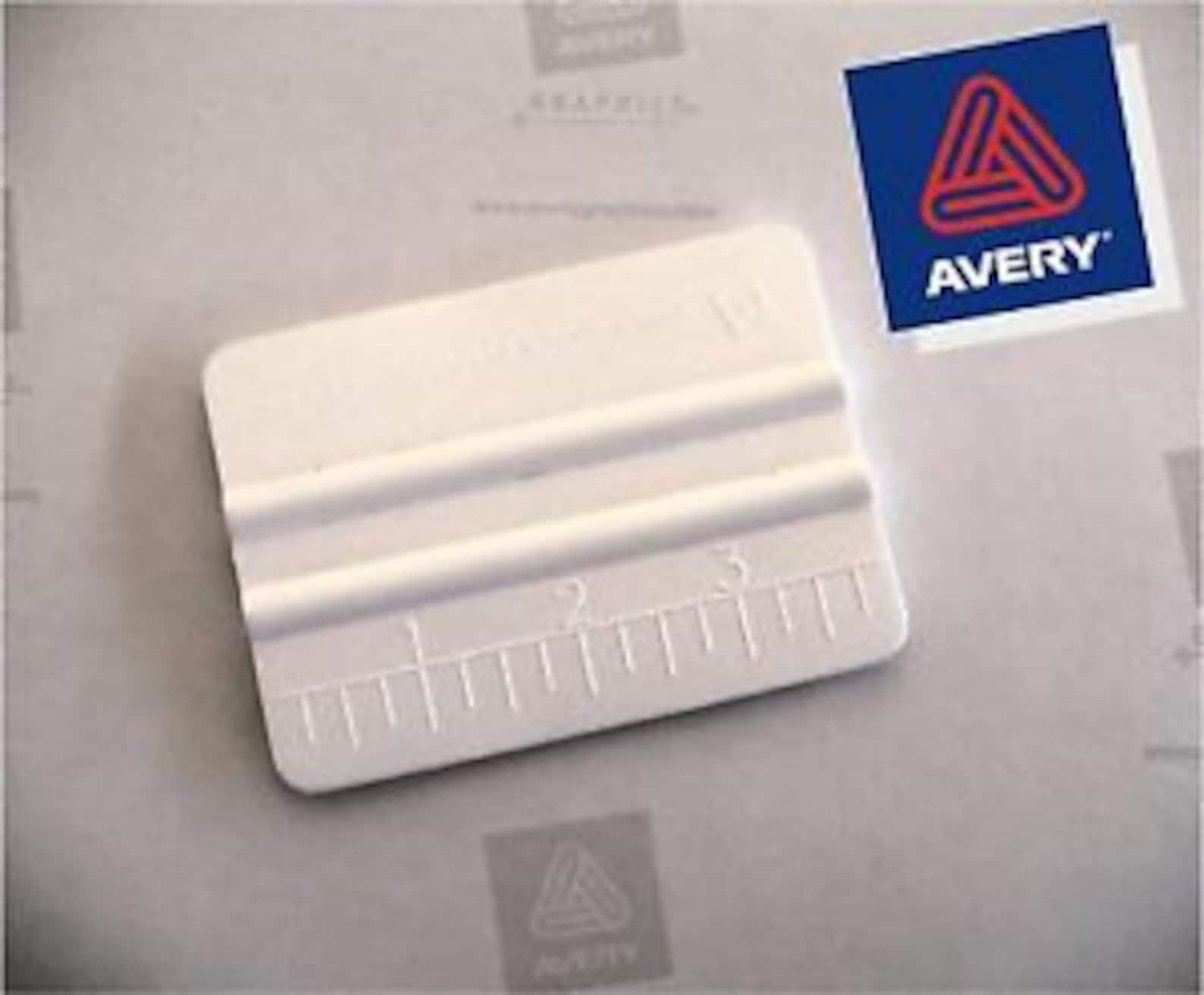 Avery 4" Squeegee - Vinyl Application Tool - Vinyl Squeegee - Vinyl ...