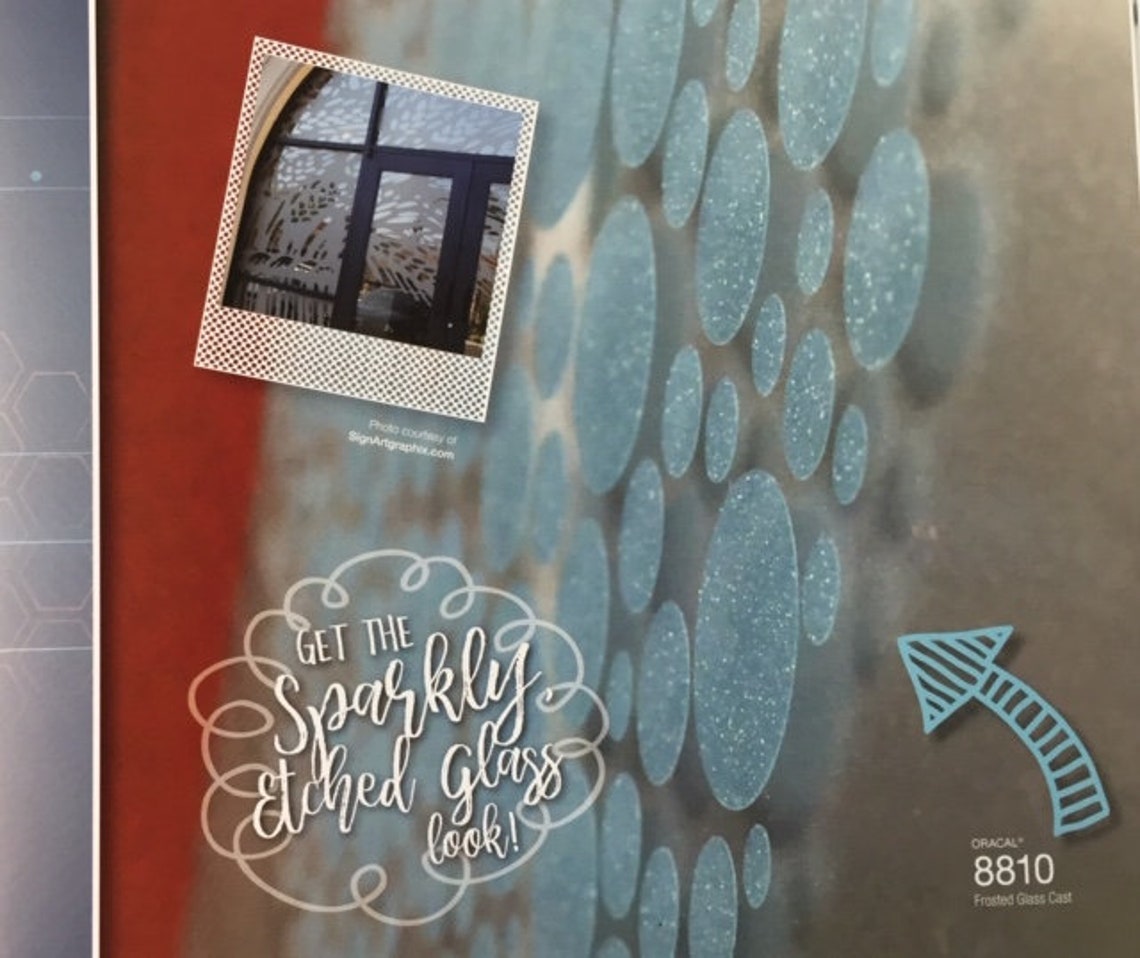 Printed Oracal Craft Vinyl Selection Guide - Etsy