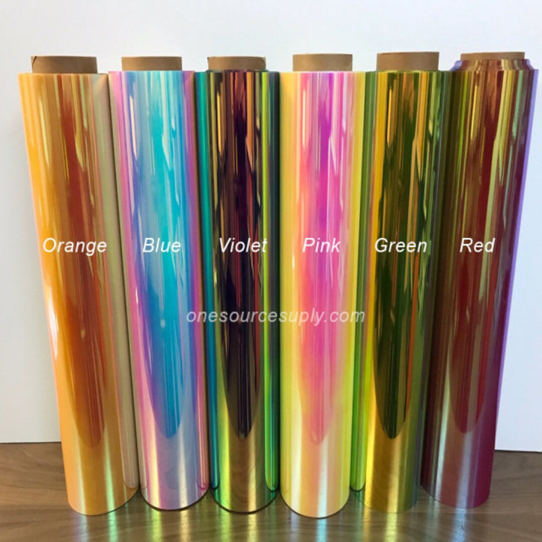 Decofilm Brilliant Chameleon 12"x 19.5" HTV Heat Transfer Vinyl - HTV ...