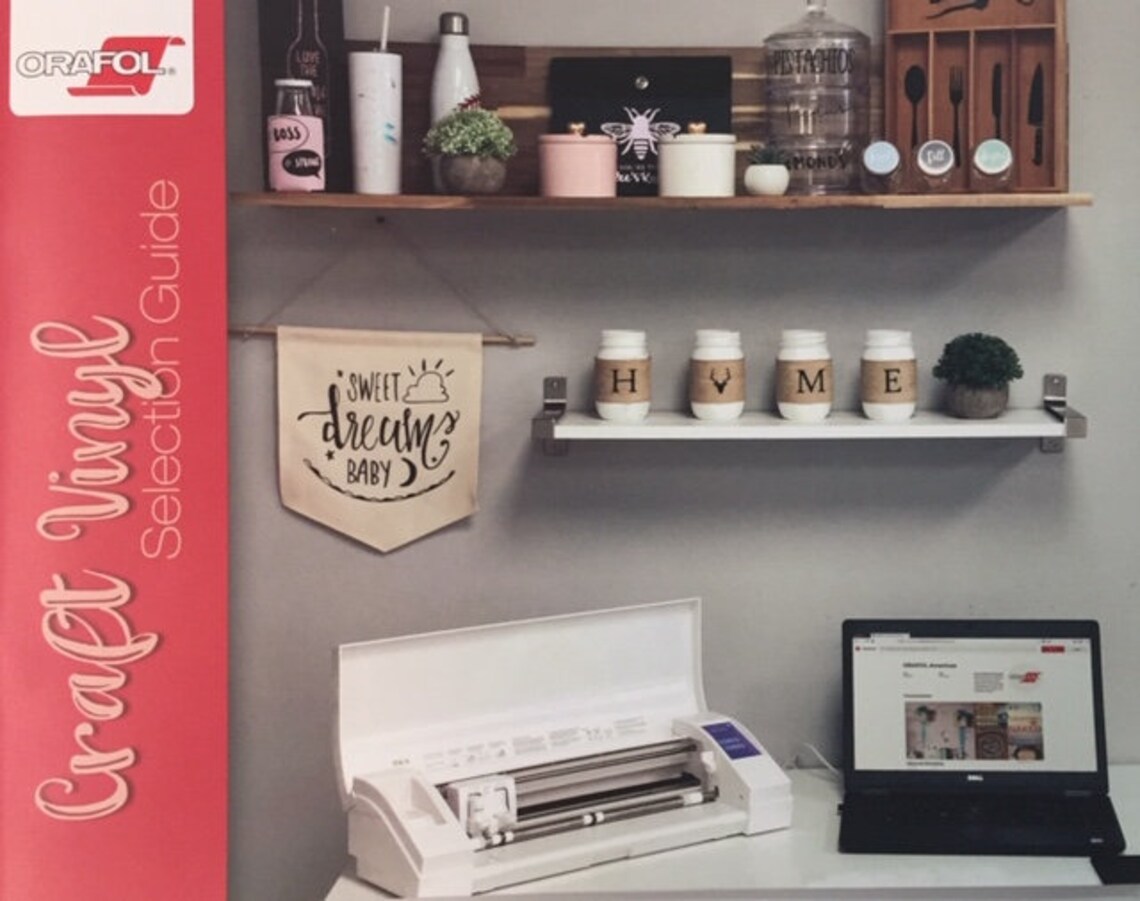 Printed Oracal Craft Vinyl Selection Guide - Etsy