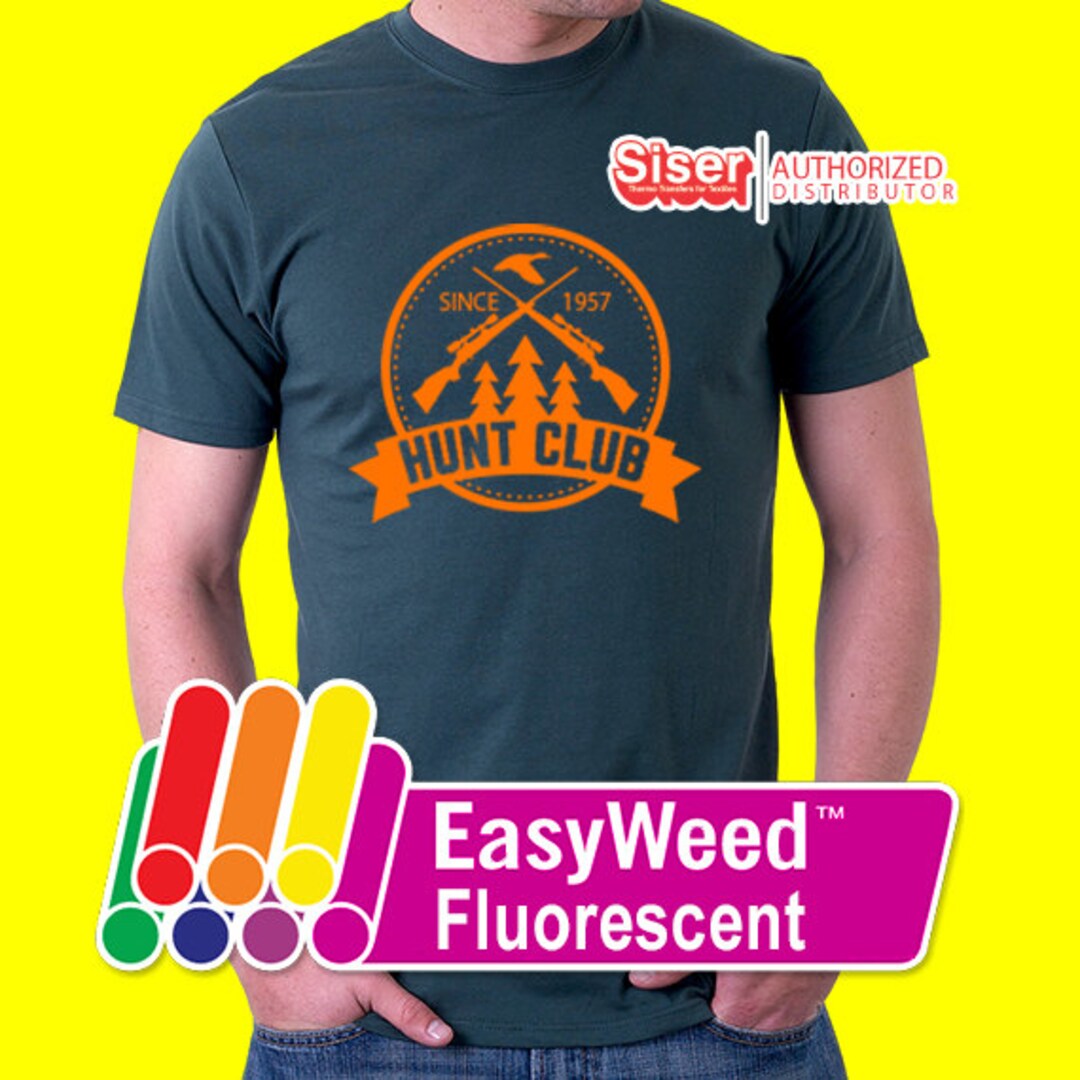15"x 36"/ Siser Easyweed Fluorescent -neon - Heat Transfer Vinyl - HTV ...