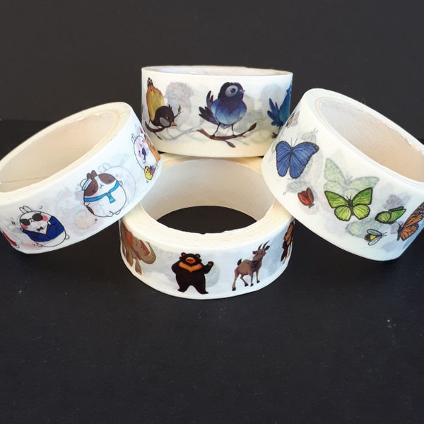 Animal Washi Tape - Etsy
