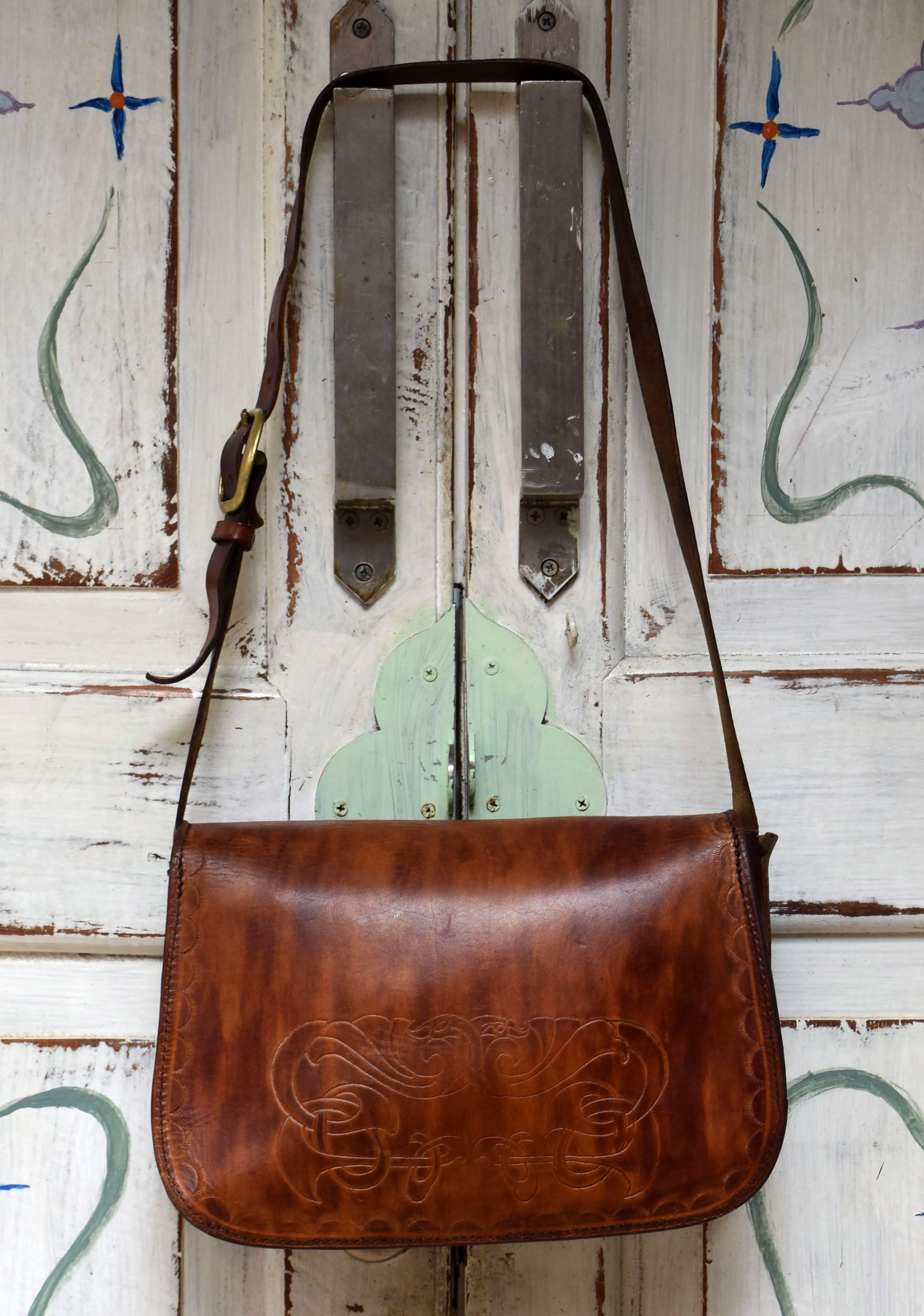 ORIGINAL VINTAGE 1970'S Hand Tooled Hand Made Geniune - Etsy