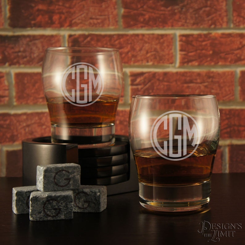 Personalized Stemless Snifter Glass With Optional Monogrammed - Etsy