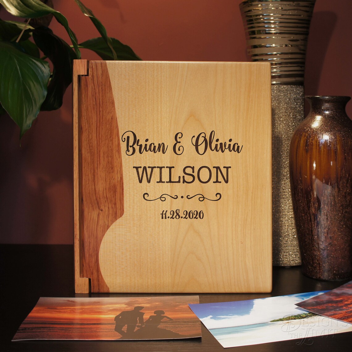 Personalized Picture Album Engraved With Design Options holds | Etsy