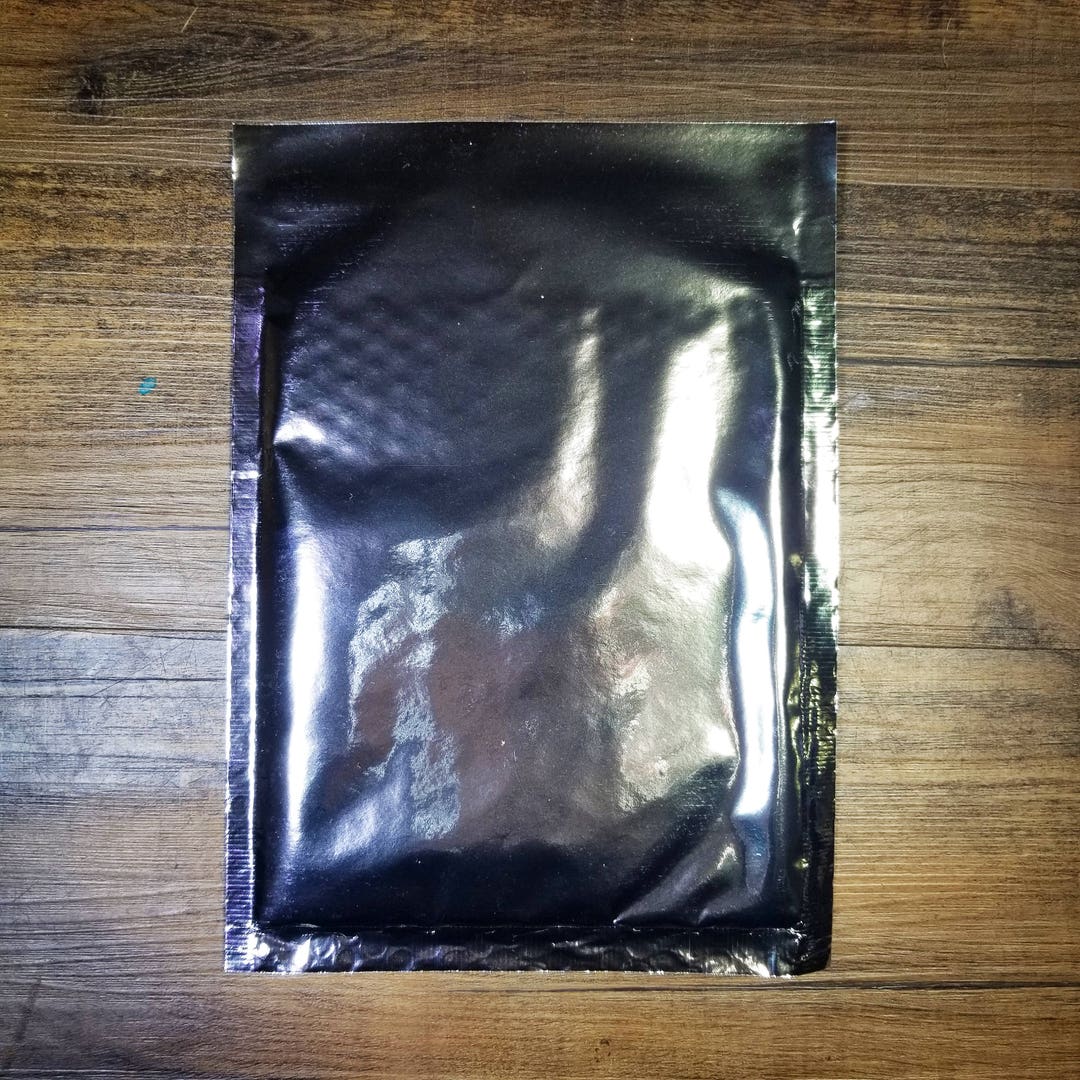 25 4x8 Silver Metallic Bubble Mailer Envelope Bag Padded Protection ...