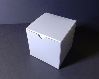 Pack of 10 8 X 4 White Gift Boxes With Window, Jewellery, Cakes, Gifts ...