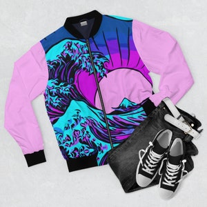 Pastel Goth Cyberpunk Harajuku Streetwear the Great Wave off Kanagawa ...