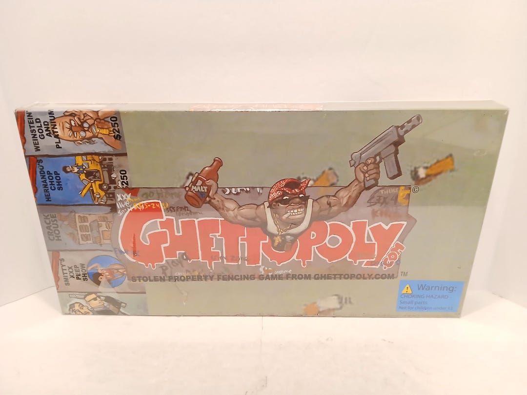 Ghettopoly Board Game New Factory Sealed - Etsy