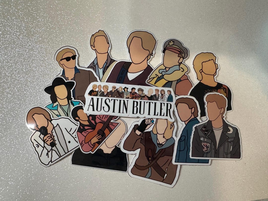 Austin Butler Character Magnets - Etsy