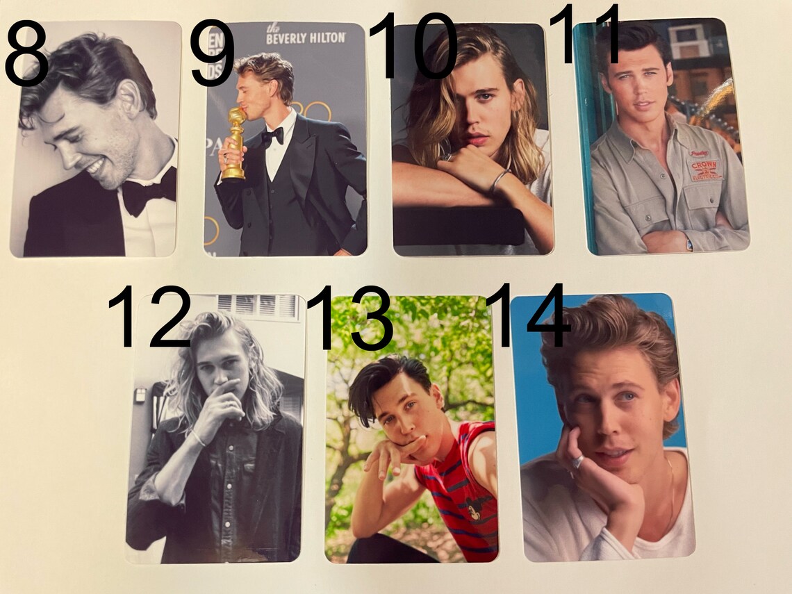Austin Butler Photo Cards - Etsy
