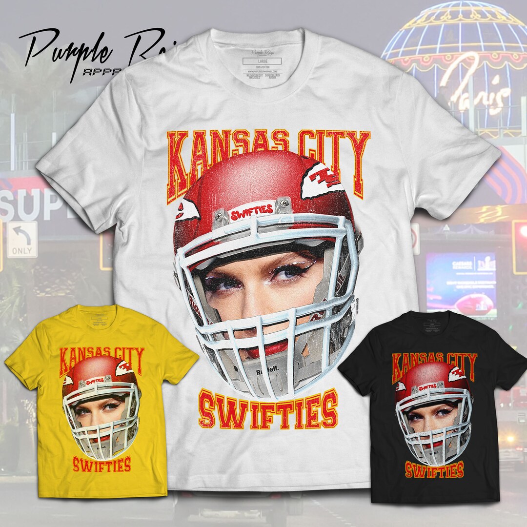 TAYLOR SWIFT kansas City Swifties Super Bowl Vintage Jumbo Print ...