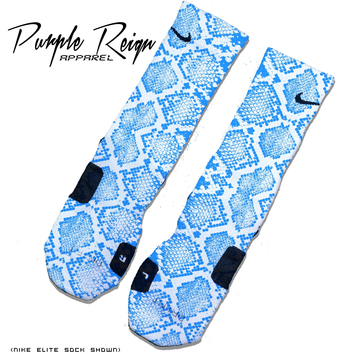 Custom Nike Elite Socks Rainbow