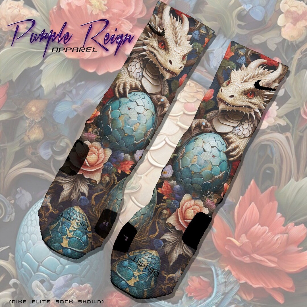 NIKE "mystical Dragon Baby Egg" Custom Nike Elite Magical Medieval ...