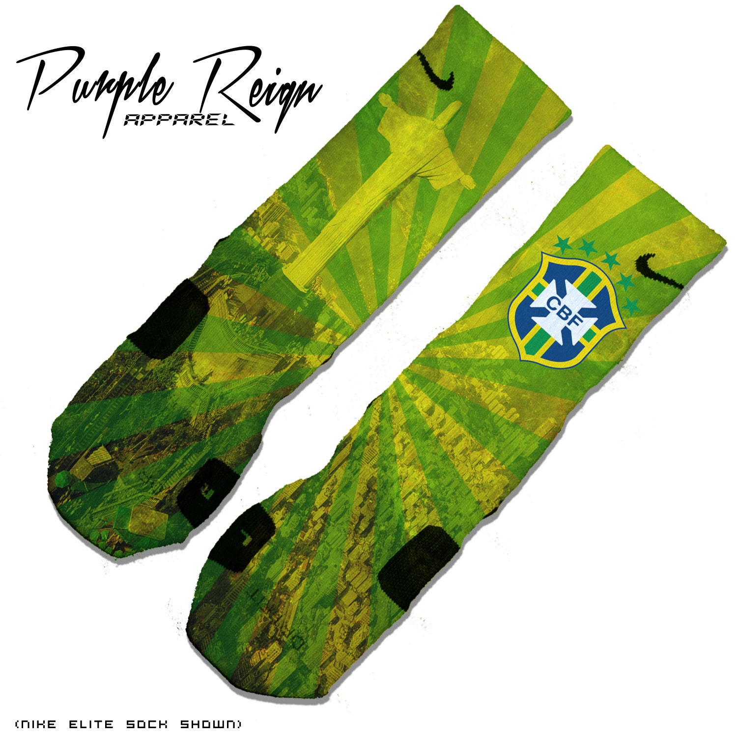 Custom Elite Socks Camo