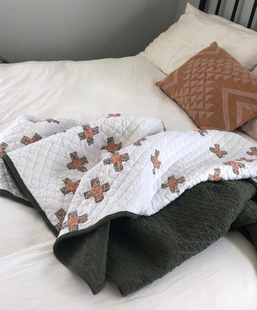 Daisy Chain PDF Quilt Pattern by Theowlhutch | Baby Quilt, Throw and ...