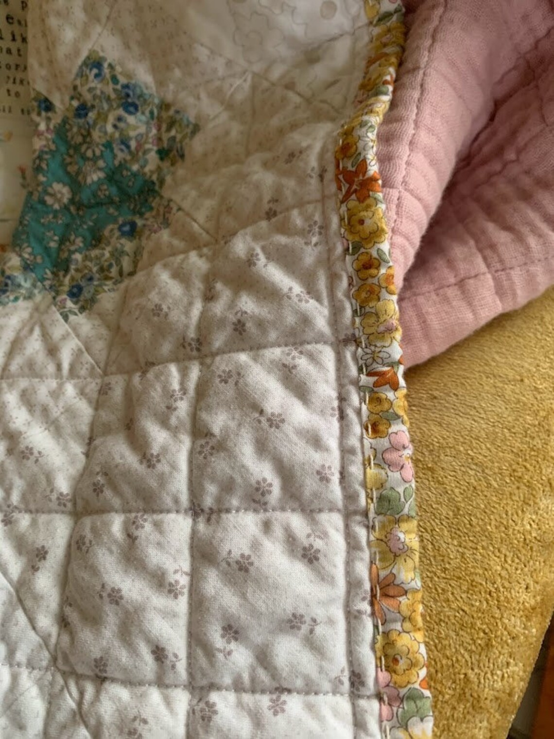 Greek Daisy PDF Quilt Pattern: Simple Scrap Design - Etsy