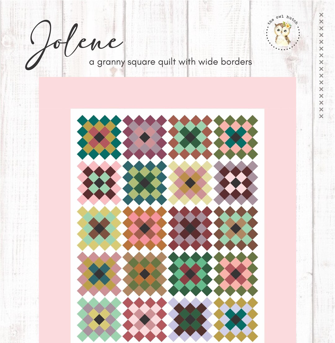 Jolene - Paper Quilt Pattern With Acrylic Templates - Etsy