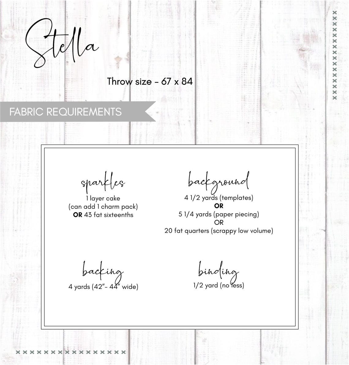 Stella PDF Quilt Pattern by Theowlhutch | A Retro Sparkly Star Quilt ...