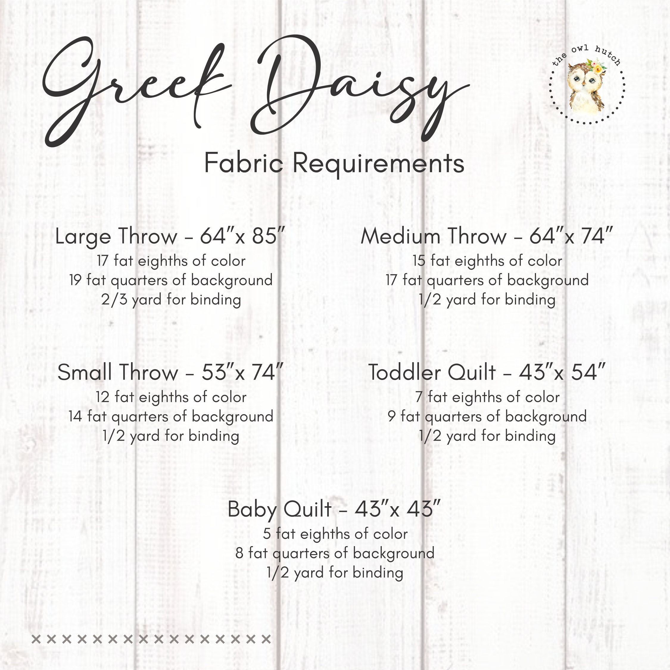 Greek Daisy PDF Quilt Pattern: Simple Scrap Design - Etsy
