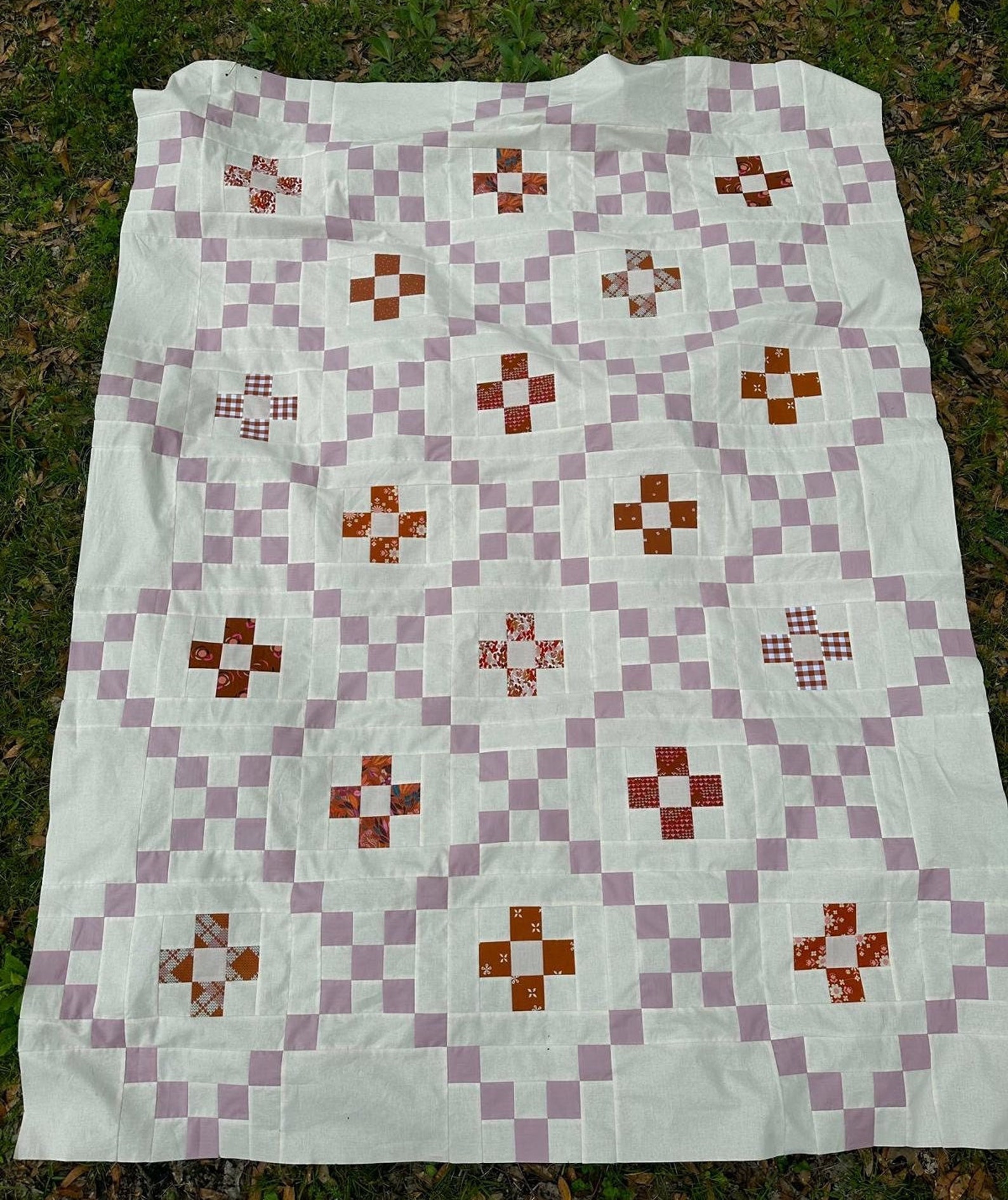 Daisy Garden PDF Quilt Pattern by Theowlhutch | Baby Quilt, Throw Size ...