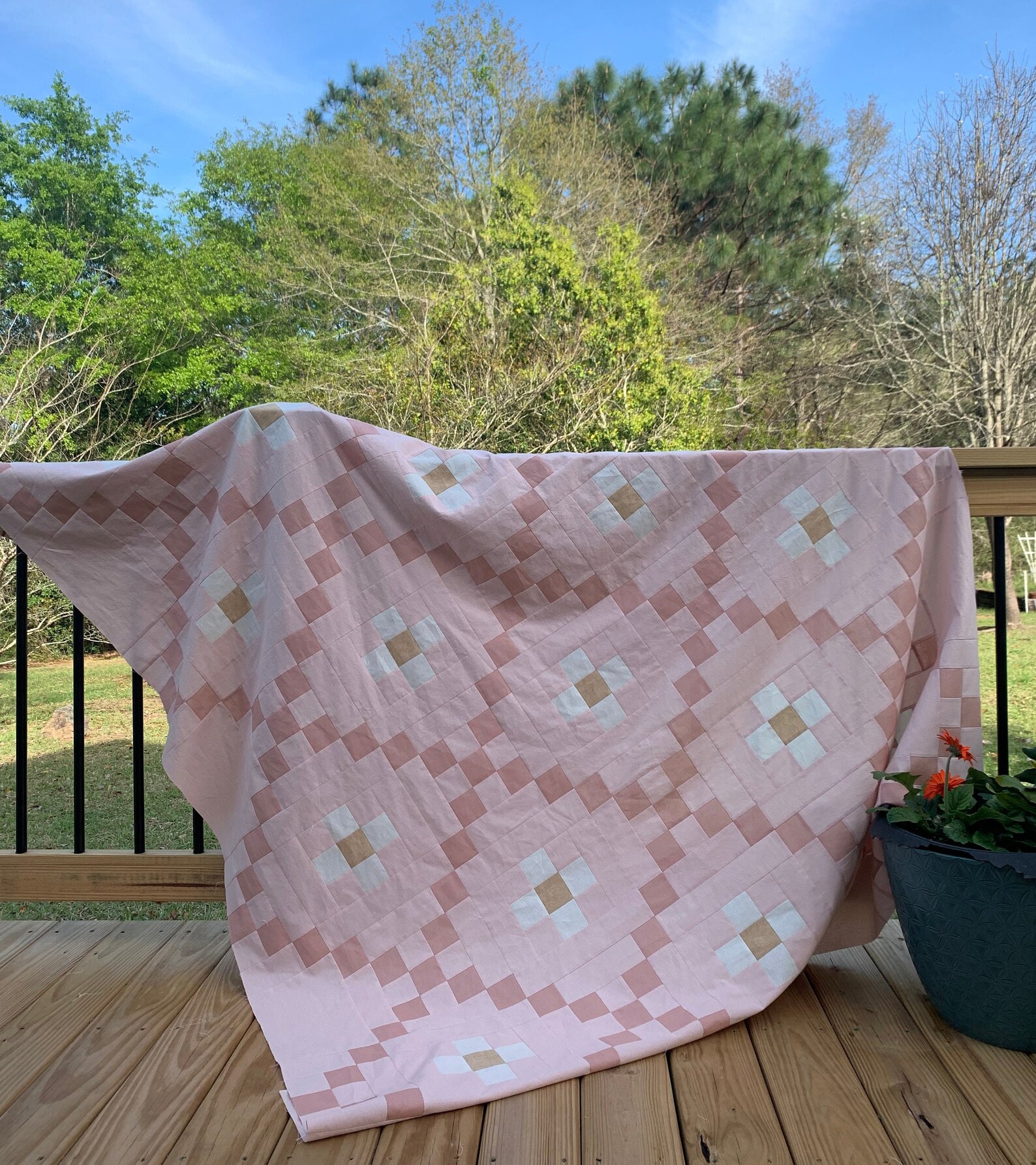 Daisy Garden PDF Quilt Pattern by Theowlhutch Baby Quilt - Etsy