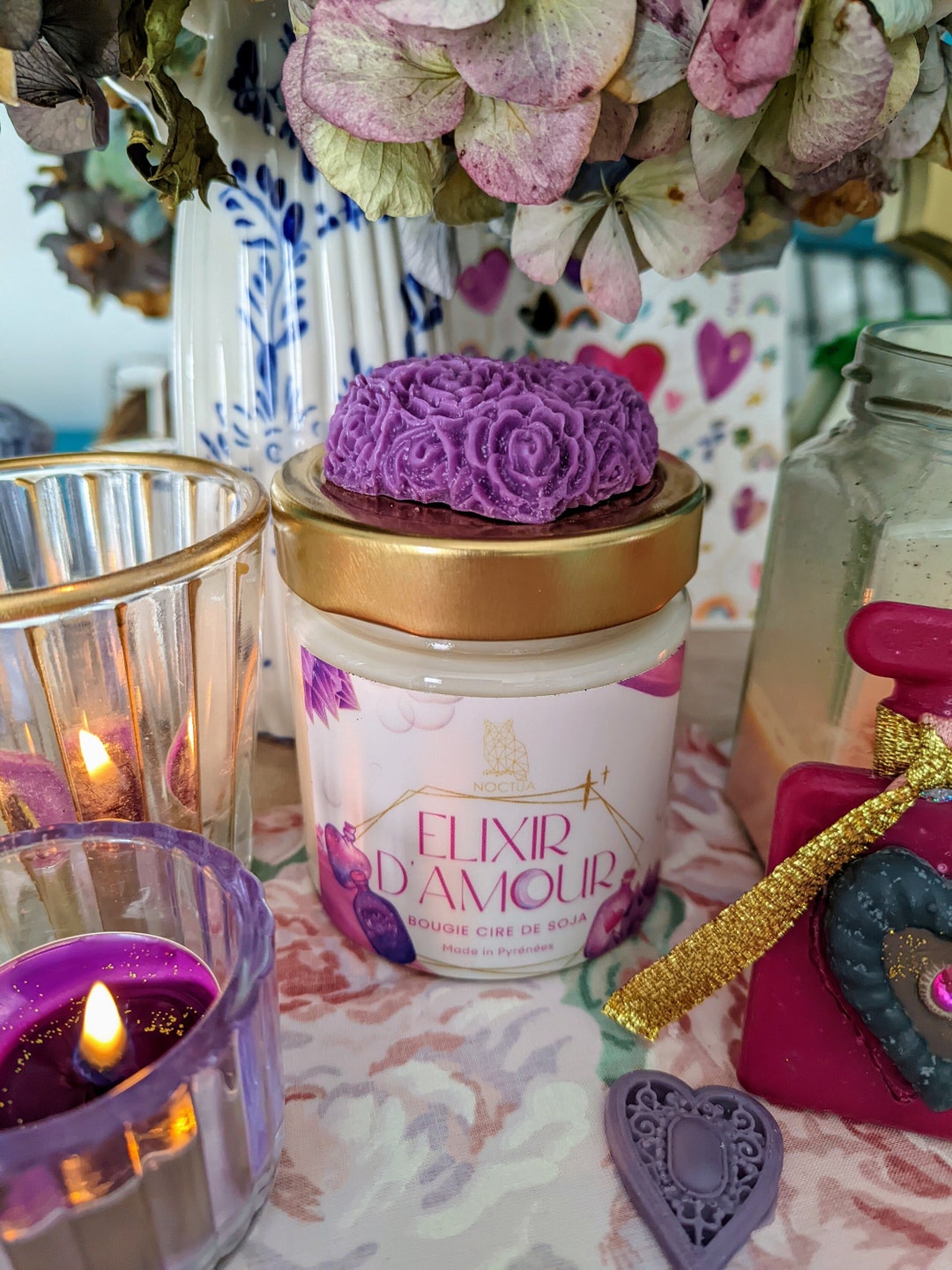 Elixir D'amour Scented Candle 200g - Etsy