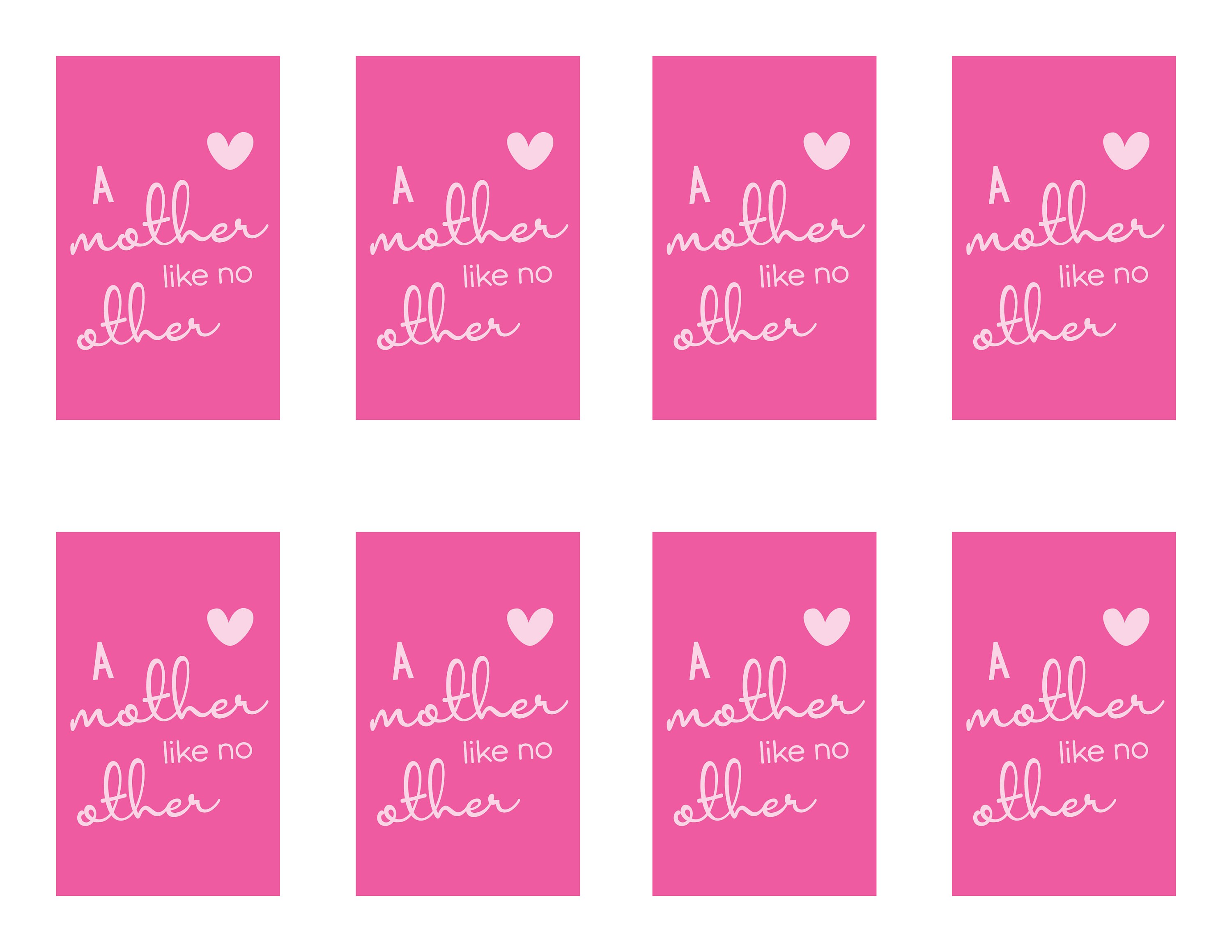 Mother's Day Tag. Mother's Day Printable. Mother's Day Gift Tag. Gift ...