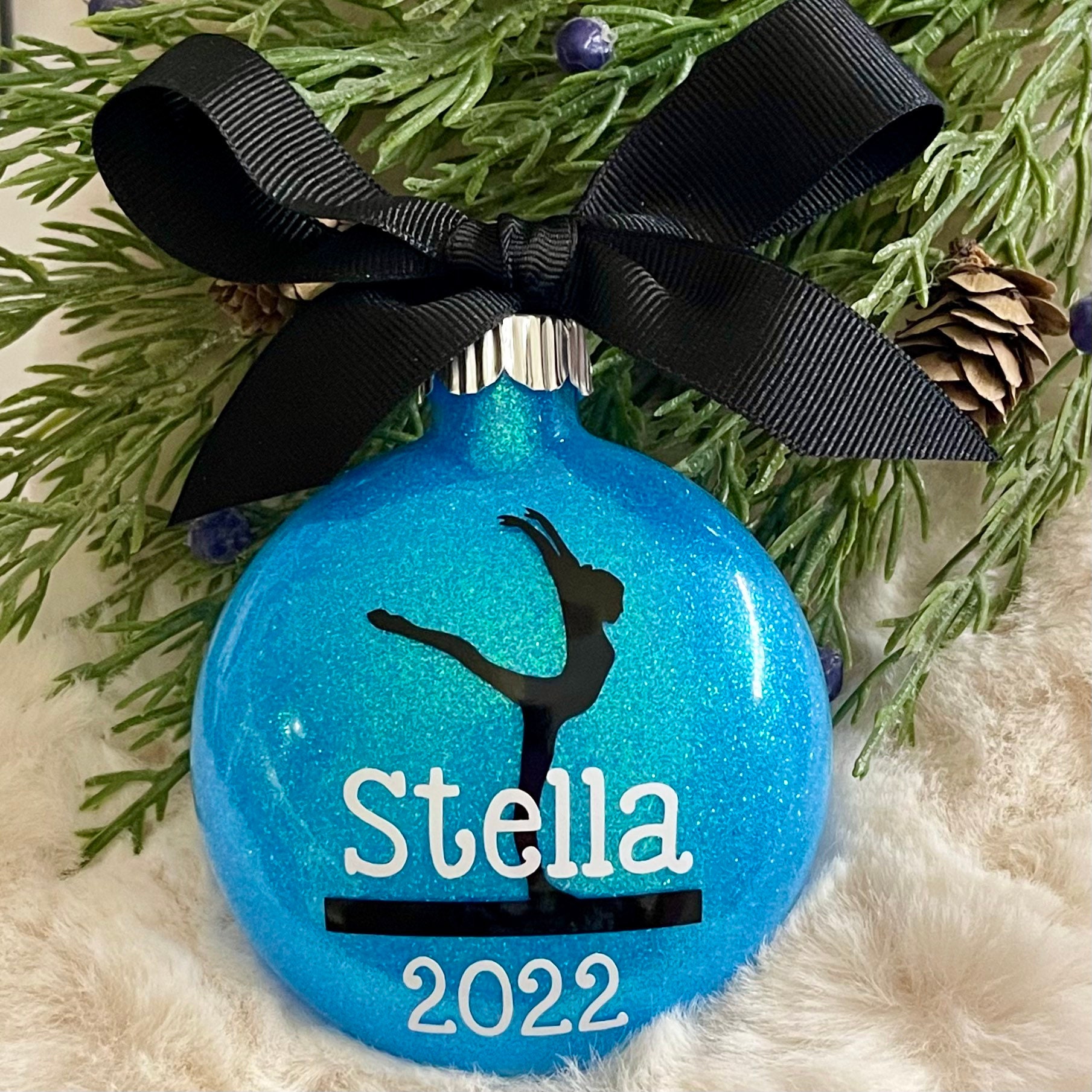 Gymnast Balance Beam Ornament - Etsy