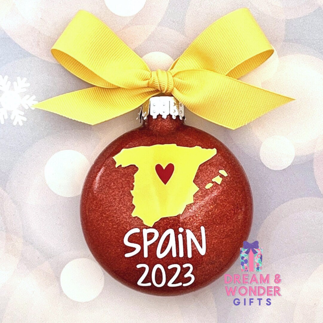 Spain Christmas Ornament - Etsy