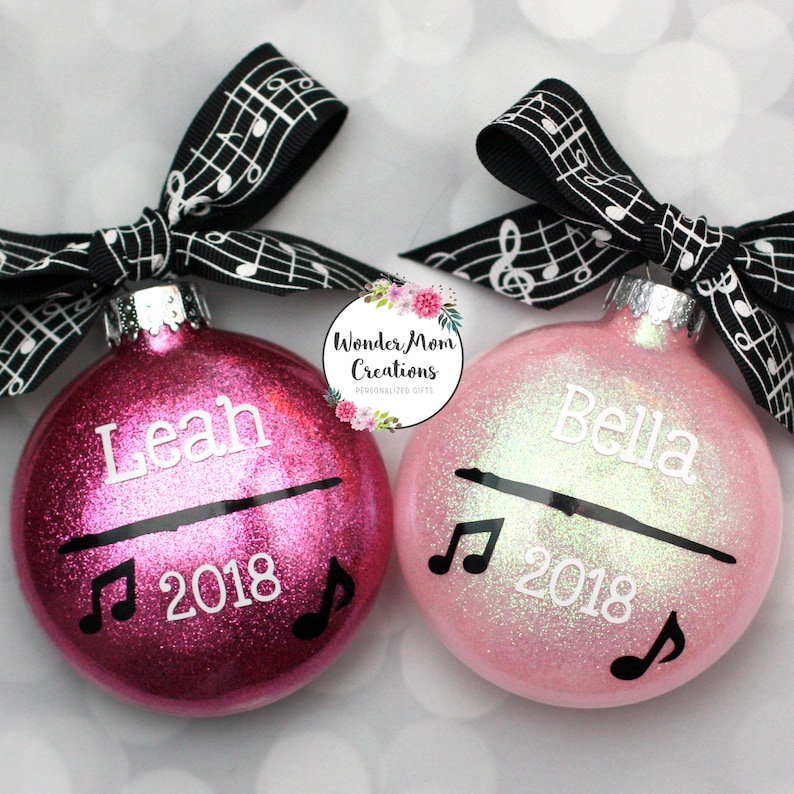 Flute Personalized Christmas Ornament | Etsy