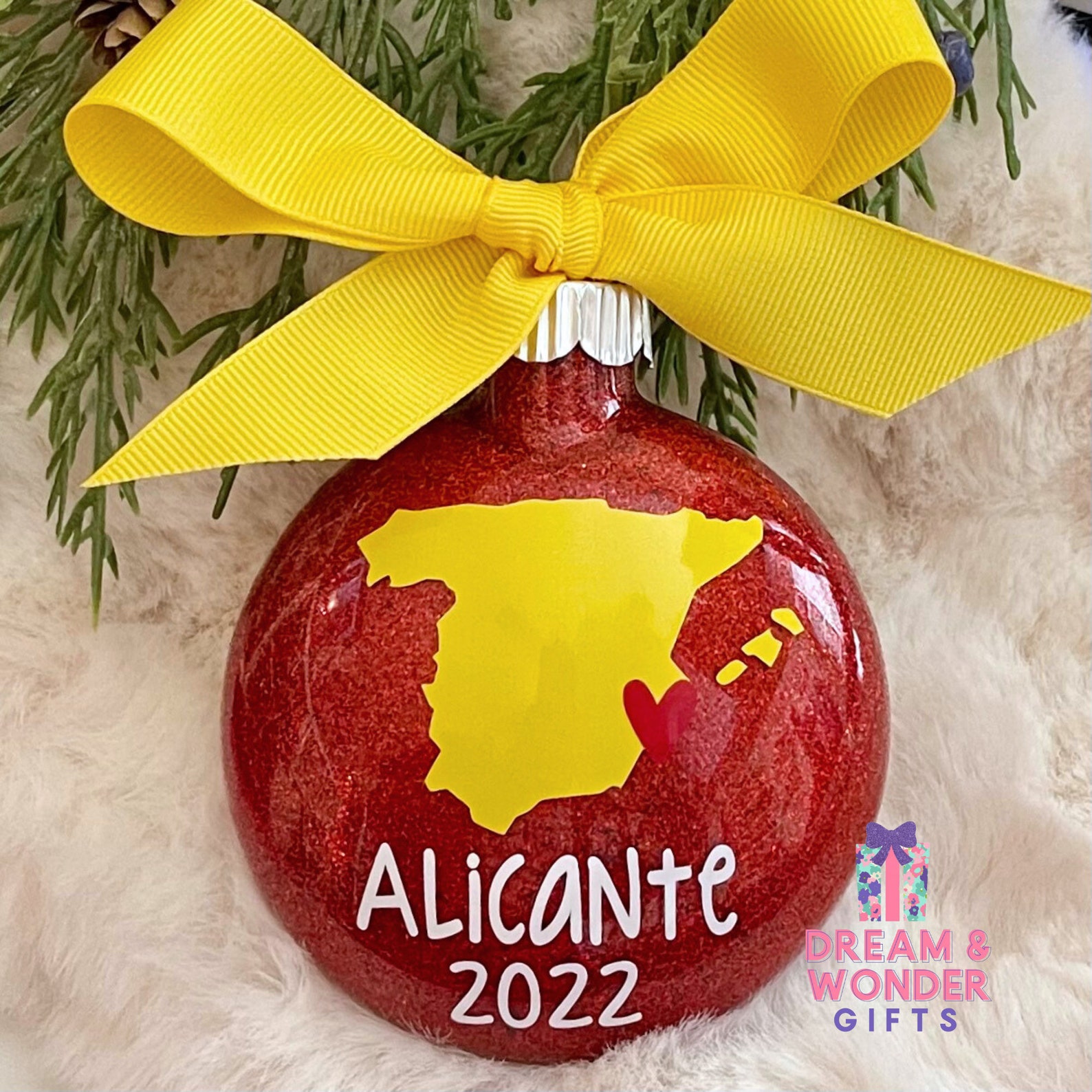 Spain Christmas Ornament - Etsy