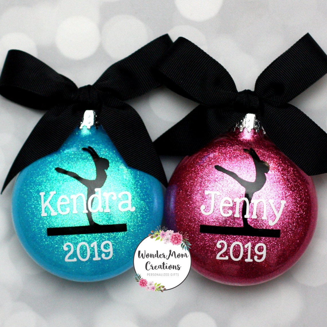 Gymnast Balance Beam Ornament - Etsy
