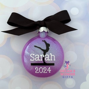Gymnast Balance Beam Ornament - Etsy