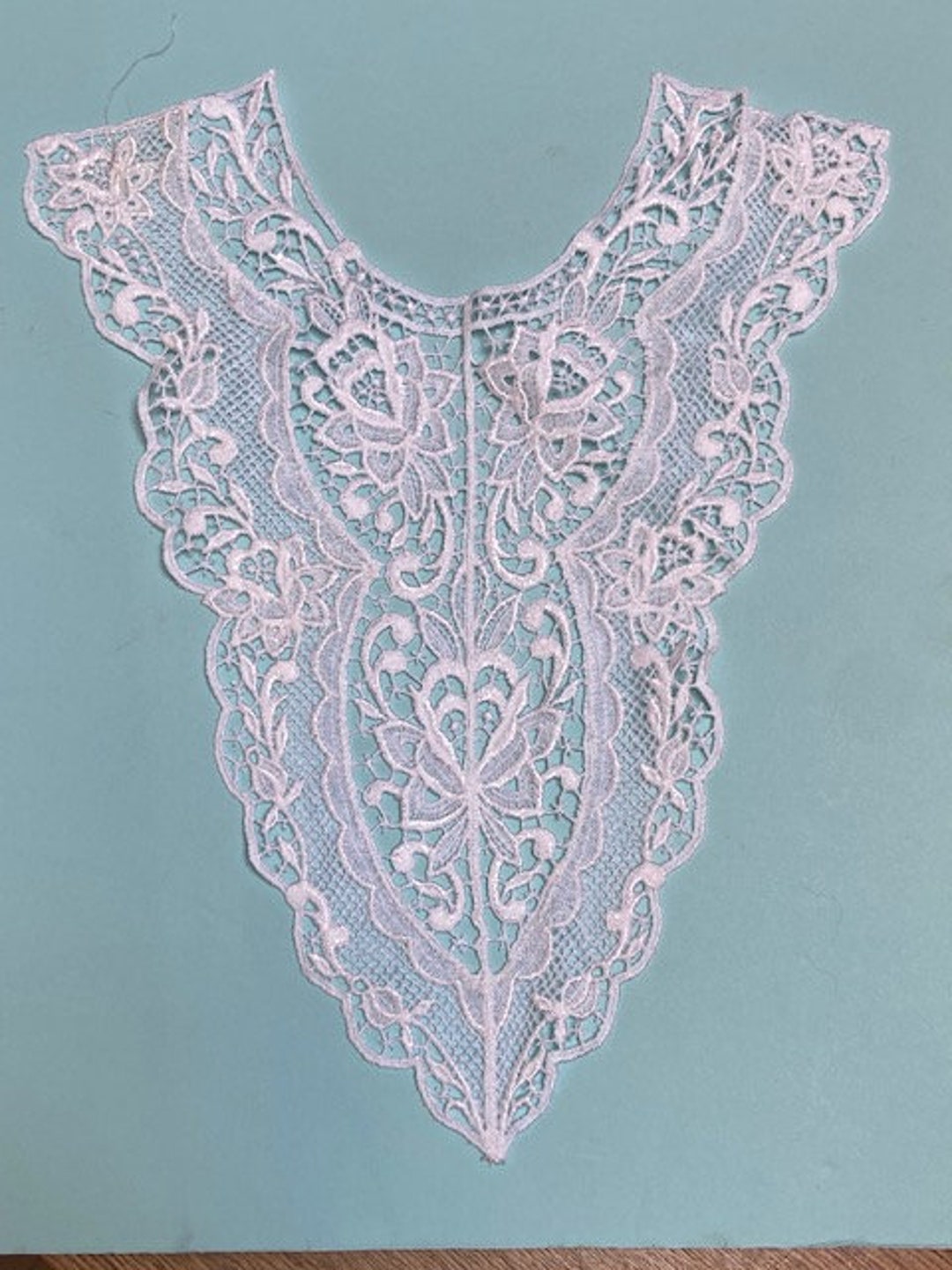 Heavy White Lace Insert - Etsy