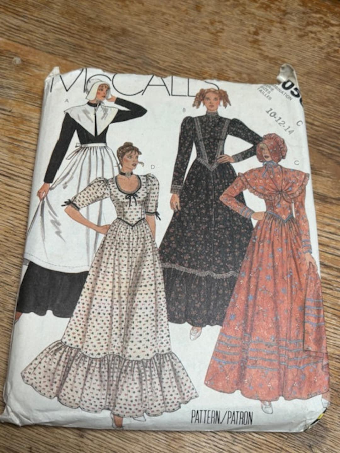FF Mccalls 2056 Sewing Pattern Sizes 10-12-14 - Etsy