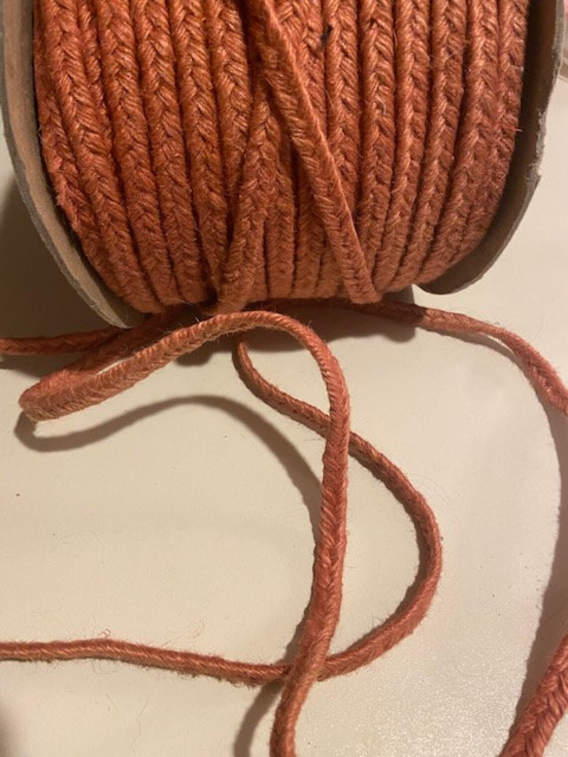 1/2" Wide Russet Color Braided Jute Trim - Etsy