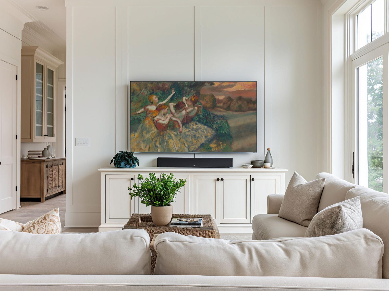 Vintage Ballet Art for Frame TV, Degas Ballerina, Digital Screensaver ...