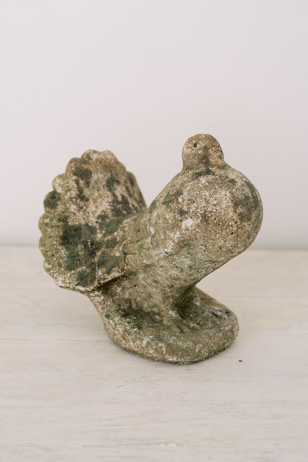 English Stone Dove Garden Cement Statue - Etsy