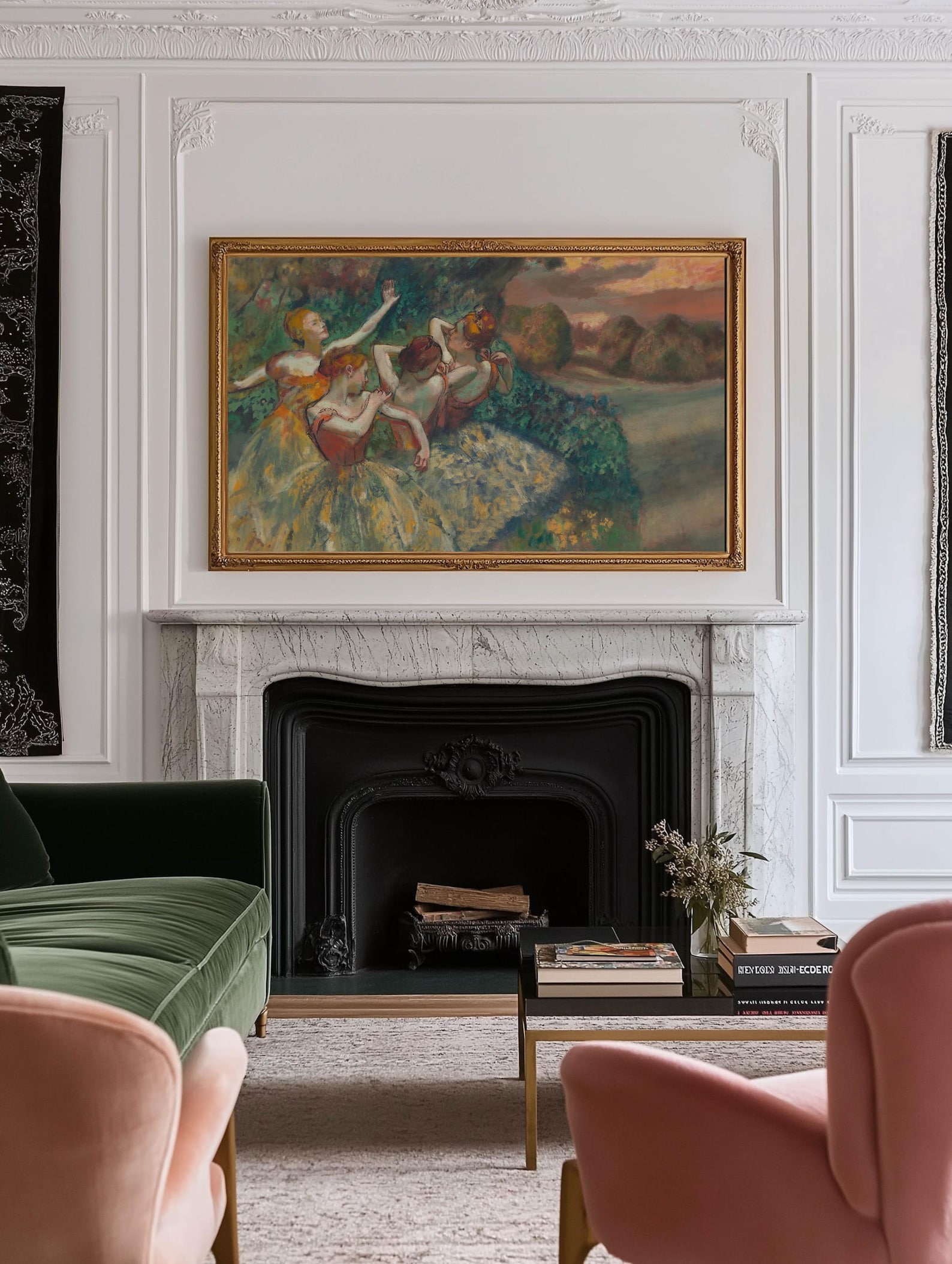 Vintage Ballet Art for Frame TV, Degas Ballerina, Digital Screensaver ...