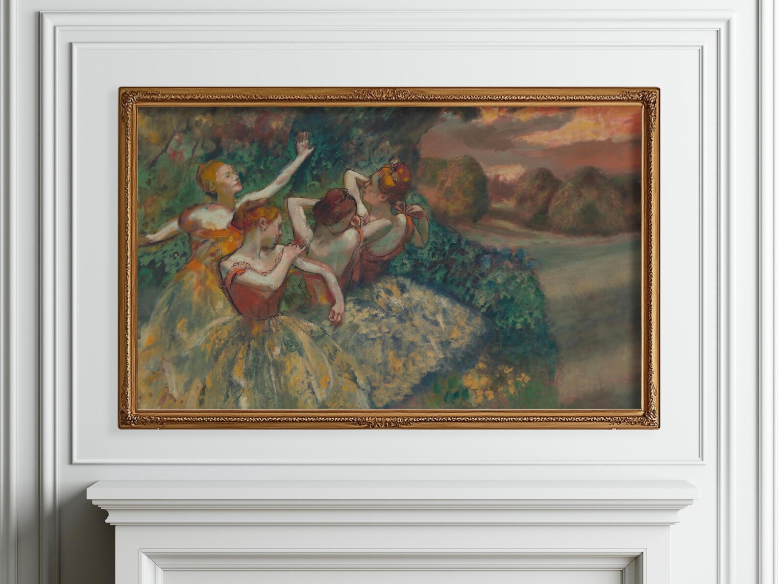 Vintage Ballet Art for Frame TV, Degas Ballerina, Digital Screensaver ...