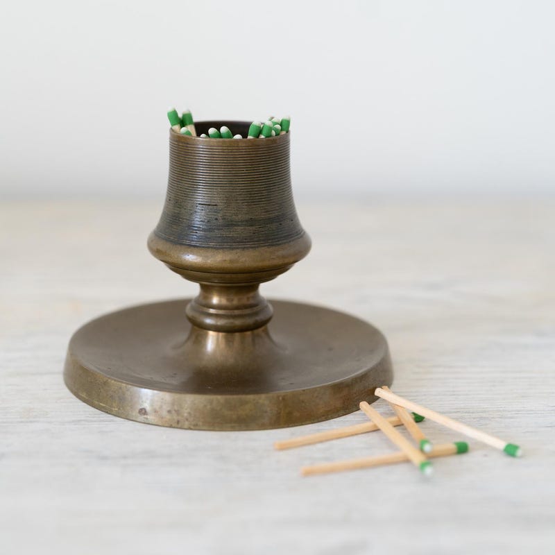 Brass Match Striker - Etsy
