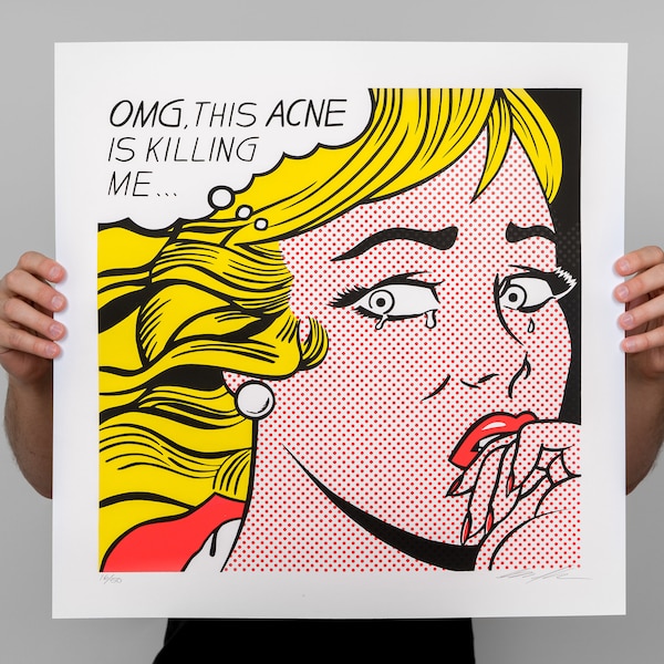 Pop Art Screen Print - Etsy