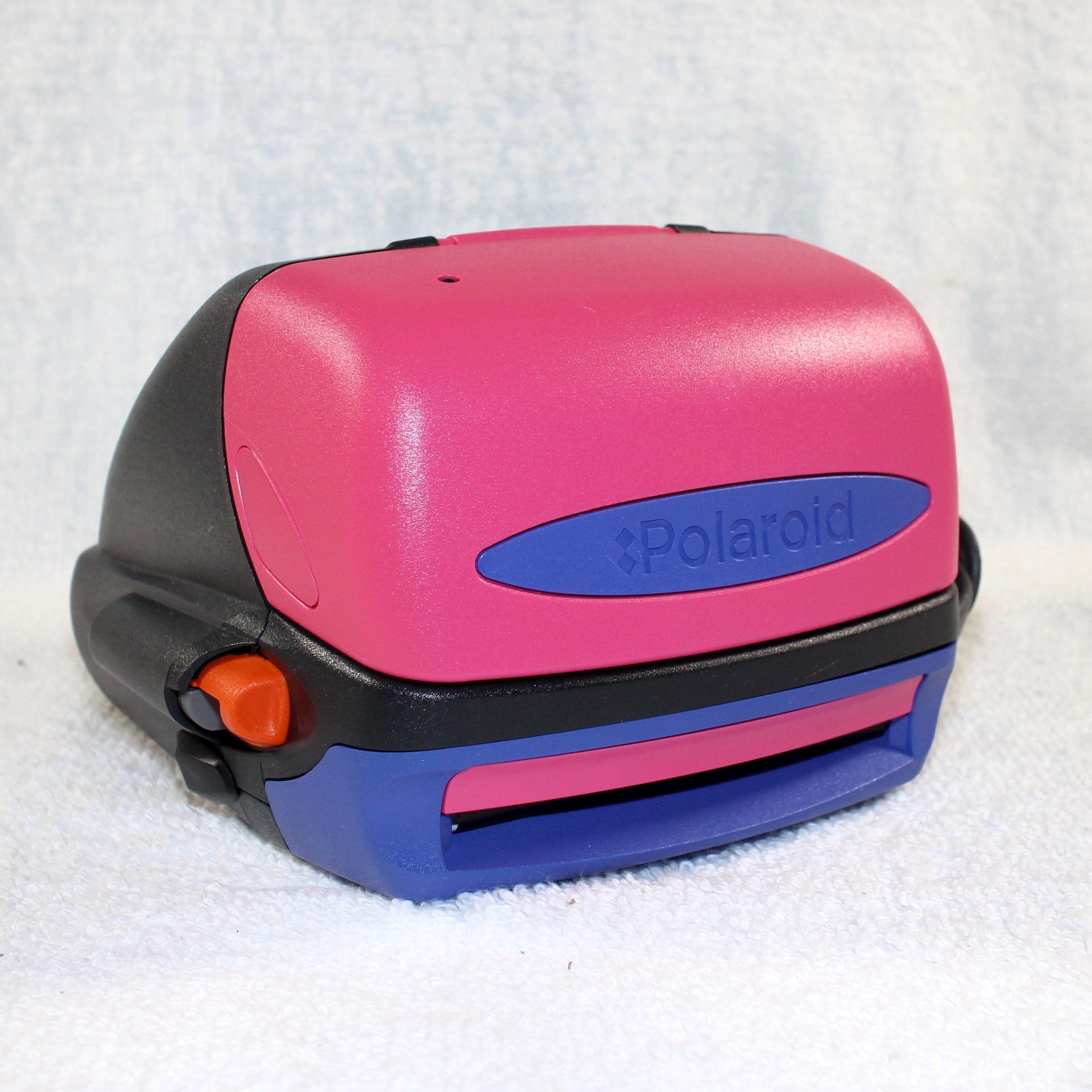 Spice Cam Polaroid Express Camera With Built In Flash And Close Up Lens