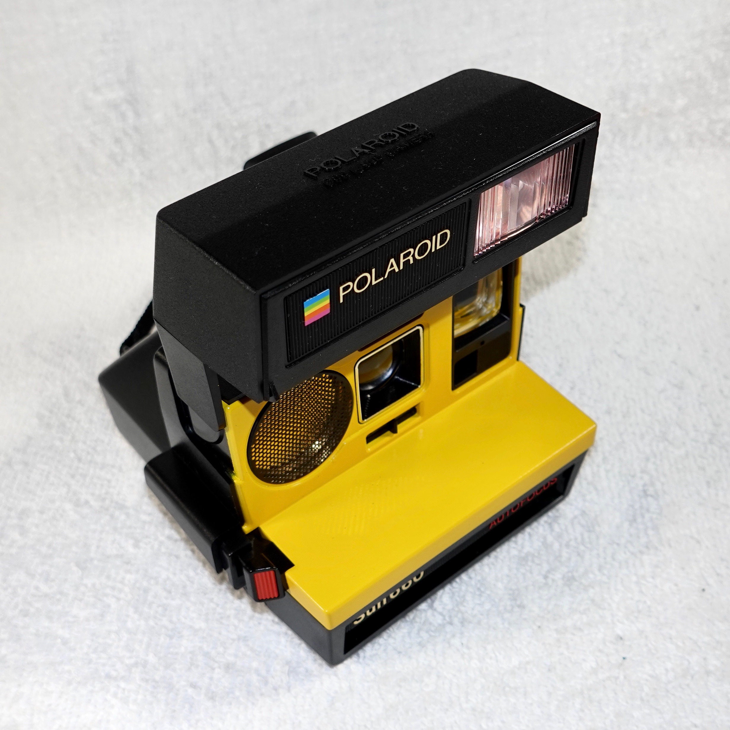 Polaroid 660 AutoFucus Upcycled Yellow - Cleaned, Refreshed and Ready ...
